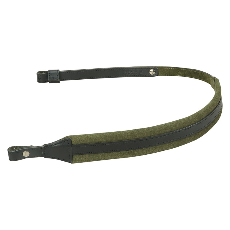 Green European Size Rifle Sling - EX14-BLK-GRN