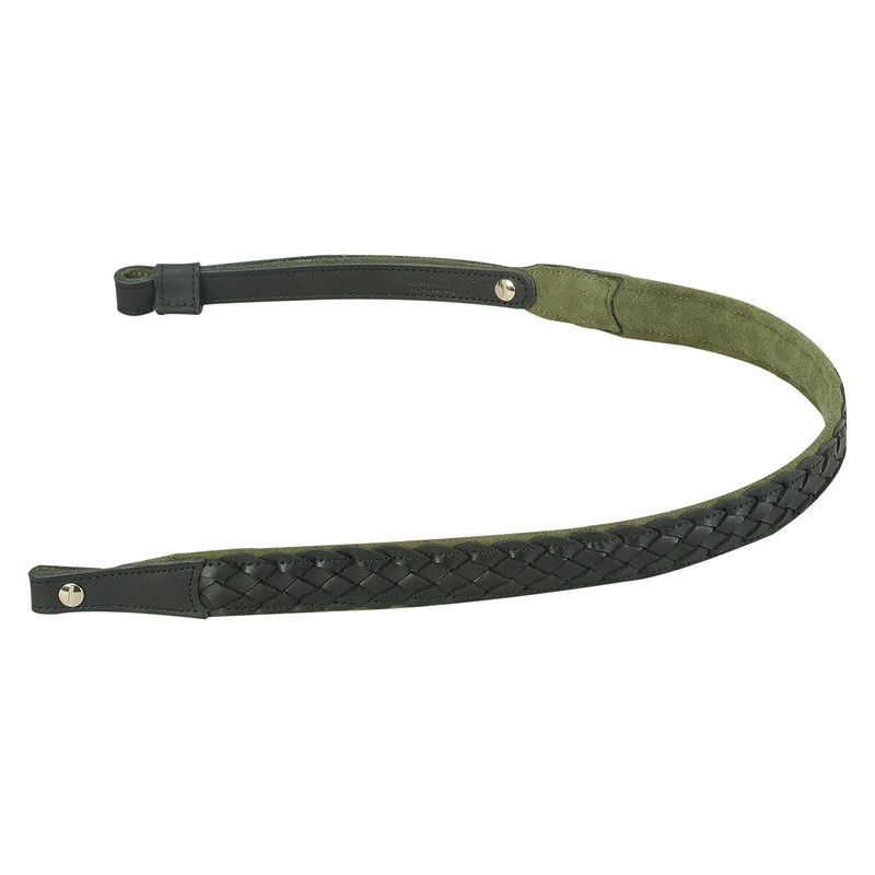 Green European Size Rifle Sling - EX7BS-BLK-GRN